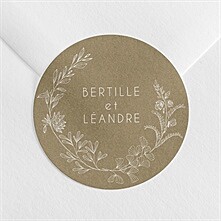Stickers de mariage personnalisables sur monfairepart