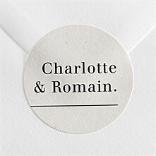 Stickers de mariage personnalisables sur monfairepart